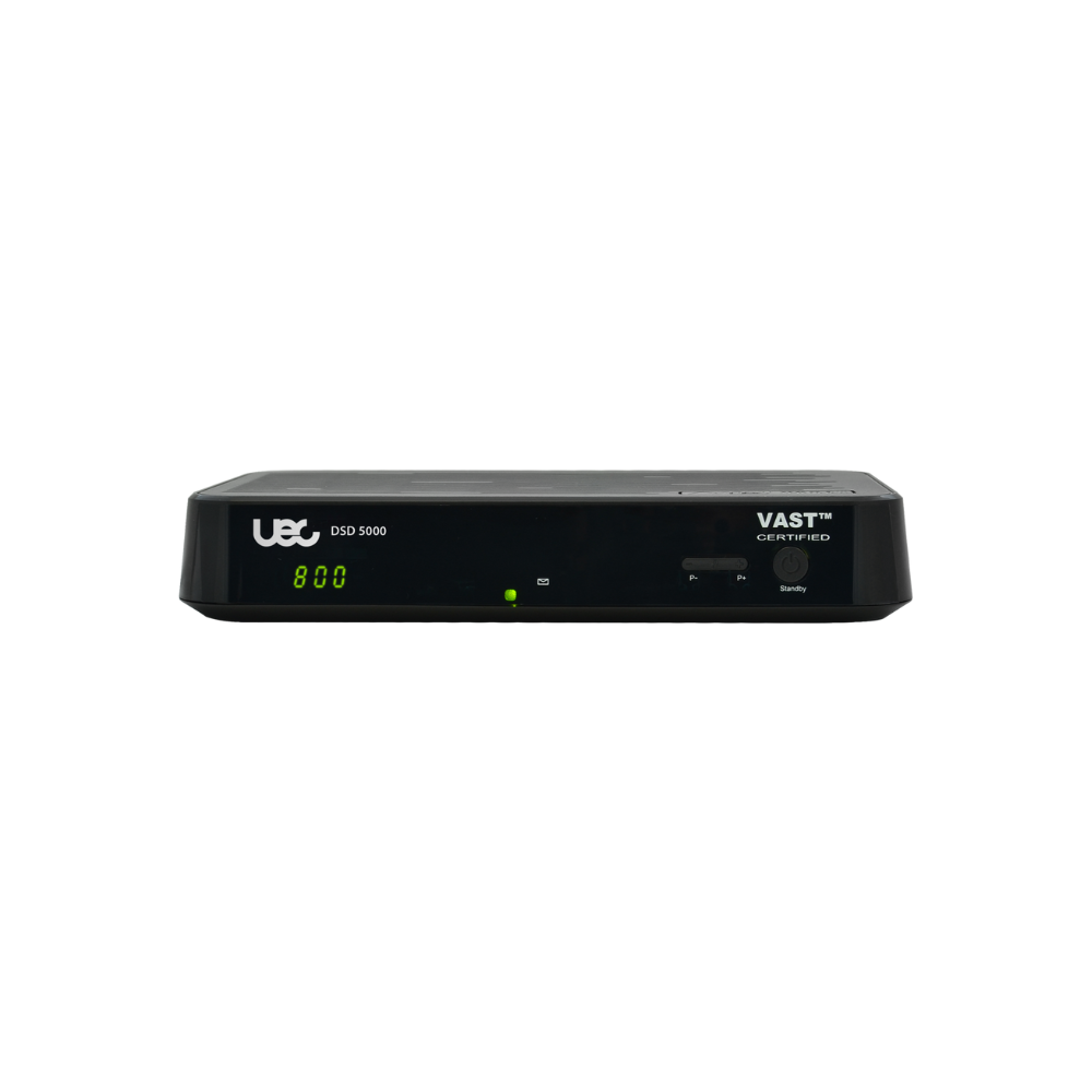 UEC DSD 5000 VAST Satellite Receiver with Remote Control – Access Antennas